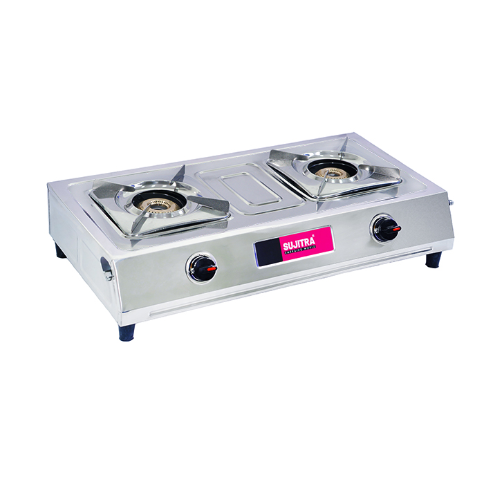 Stainless Steel 2 burner Gas stove - Elbon